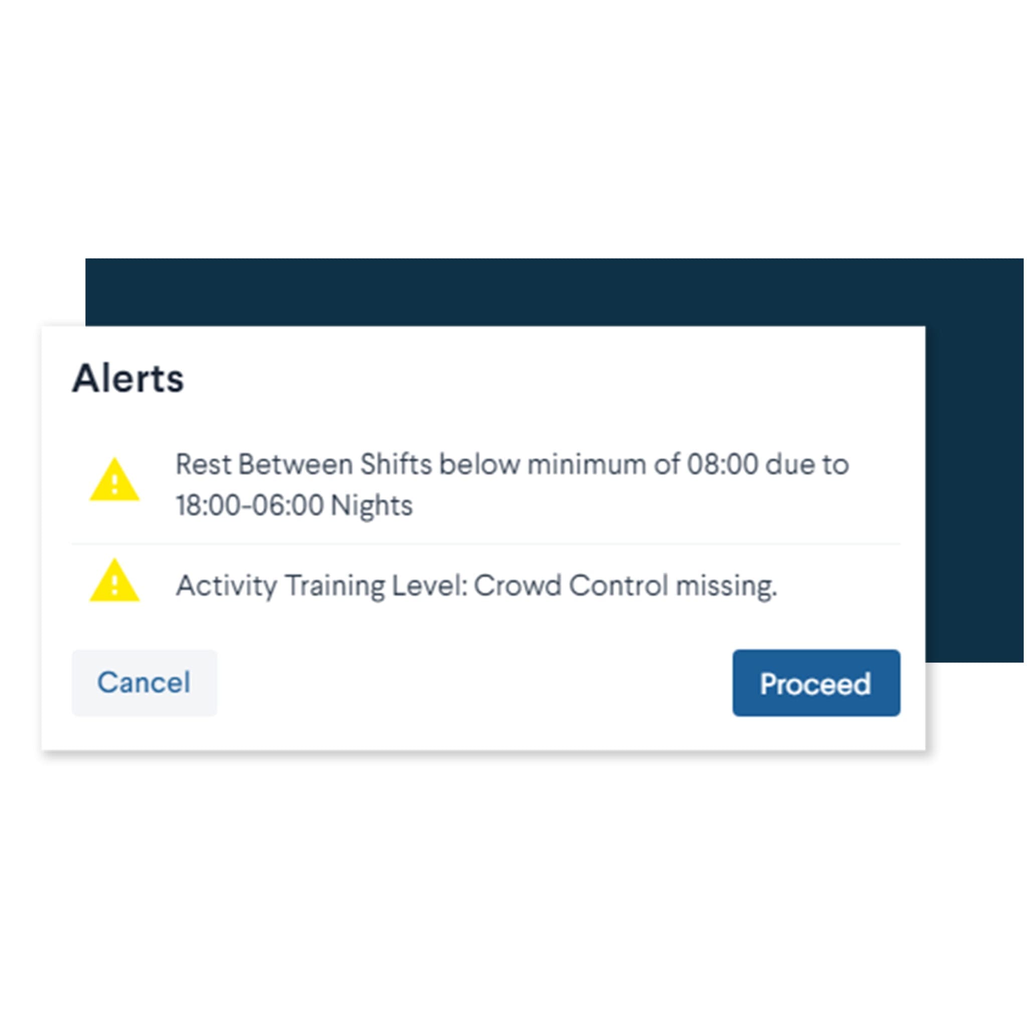 Off Duty Scheduling Software | InTime